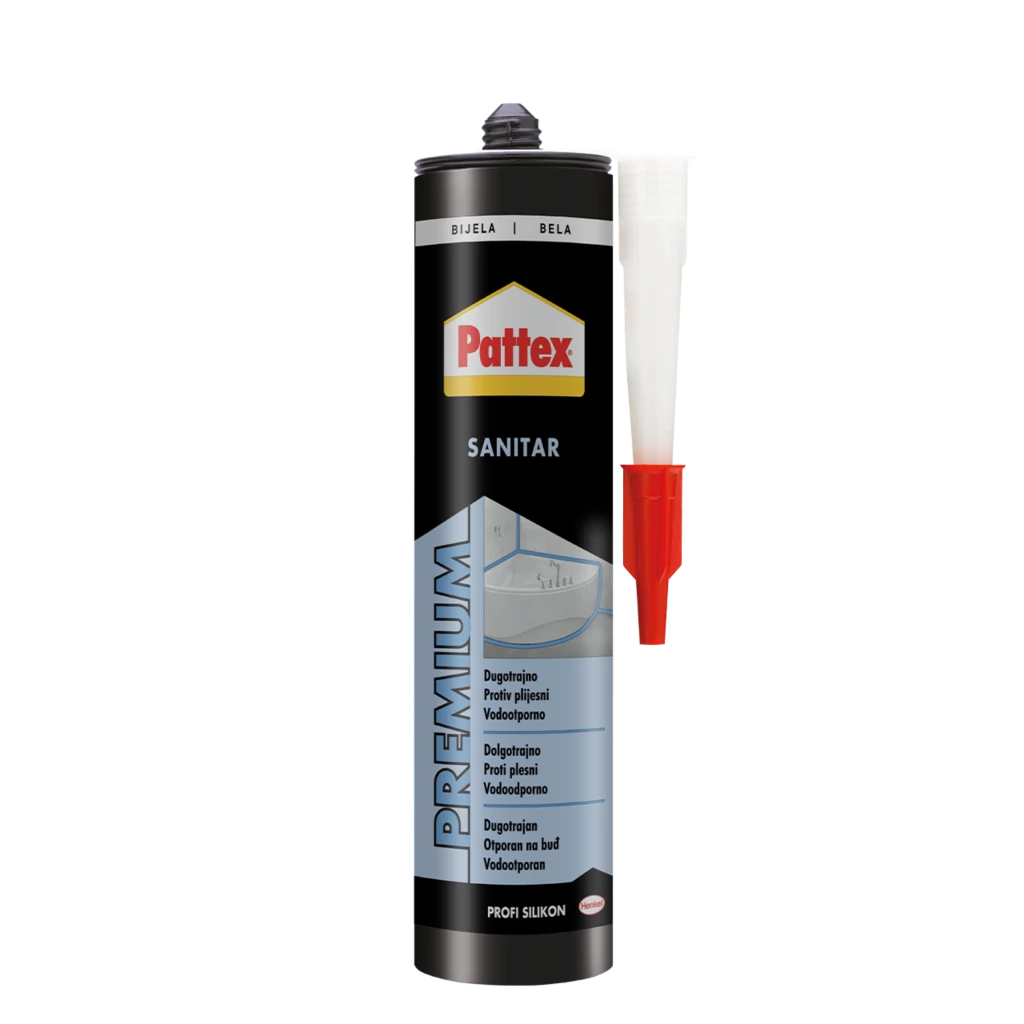 Silikon sanitary transparent 280ml PATTEX – Lagermarket